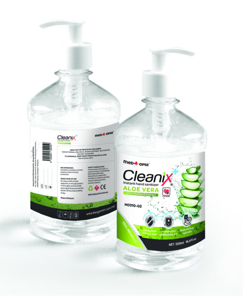 Hand Sanitizer & Disinfectant - Bergamot